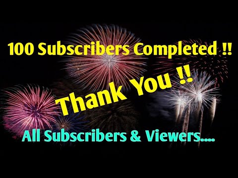 100 Subscribers Celebration Video || W For Wellness - YouTube