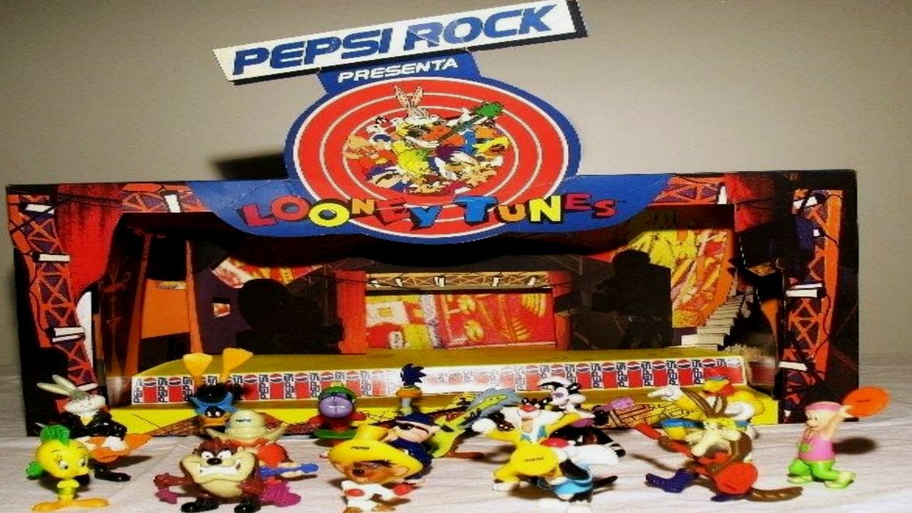 Banda Pepsi Rock de los Looney Tunes Comercial de Tv 1995 - YouTube