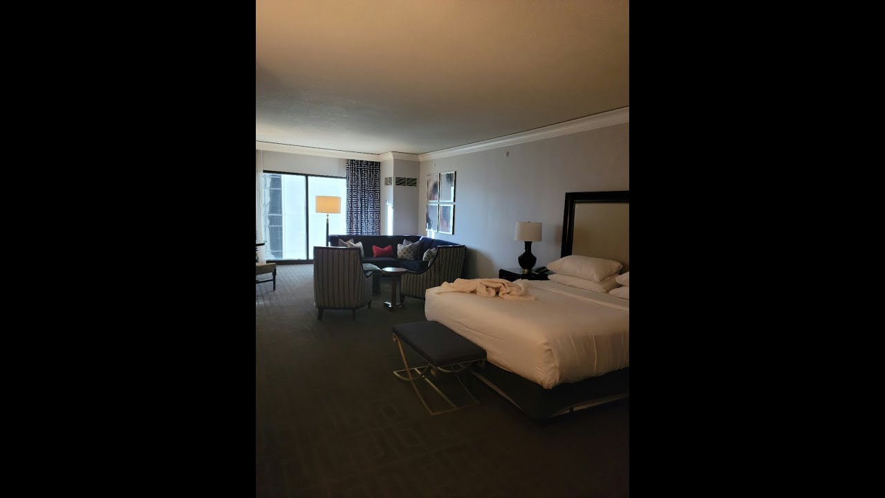 Caesars Palace Augustus Tower Room Tour #lasvegas - YouTube