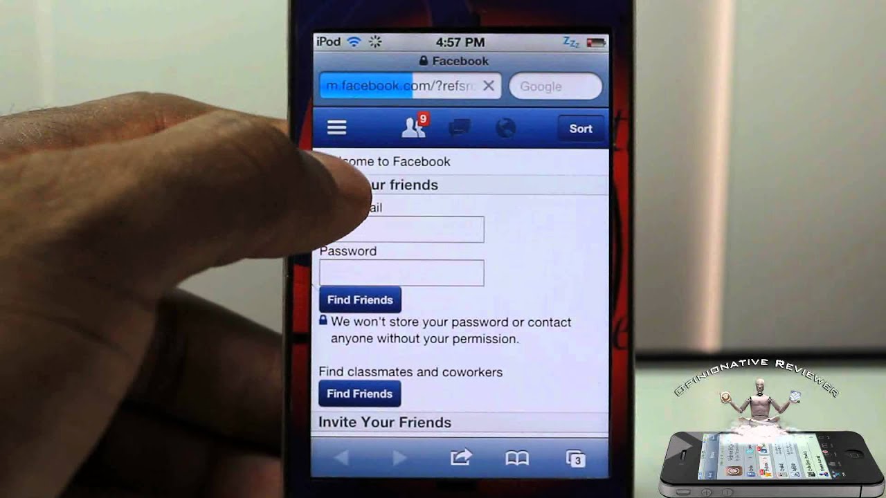 Post Photos To Facebook From Camera Roll with 'FacebookThis' - YouTube