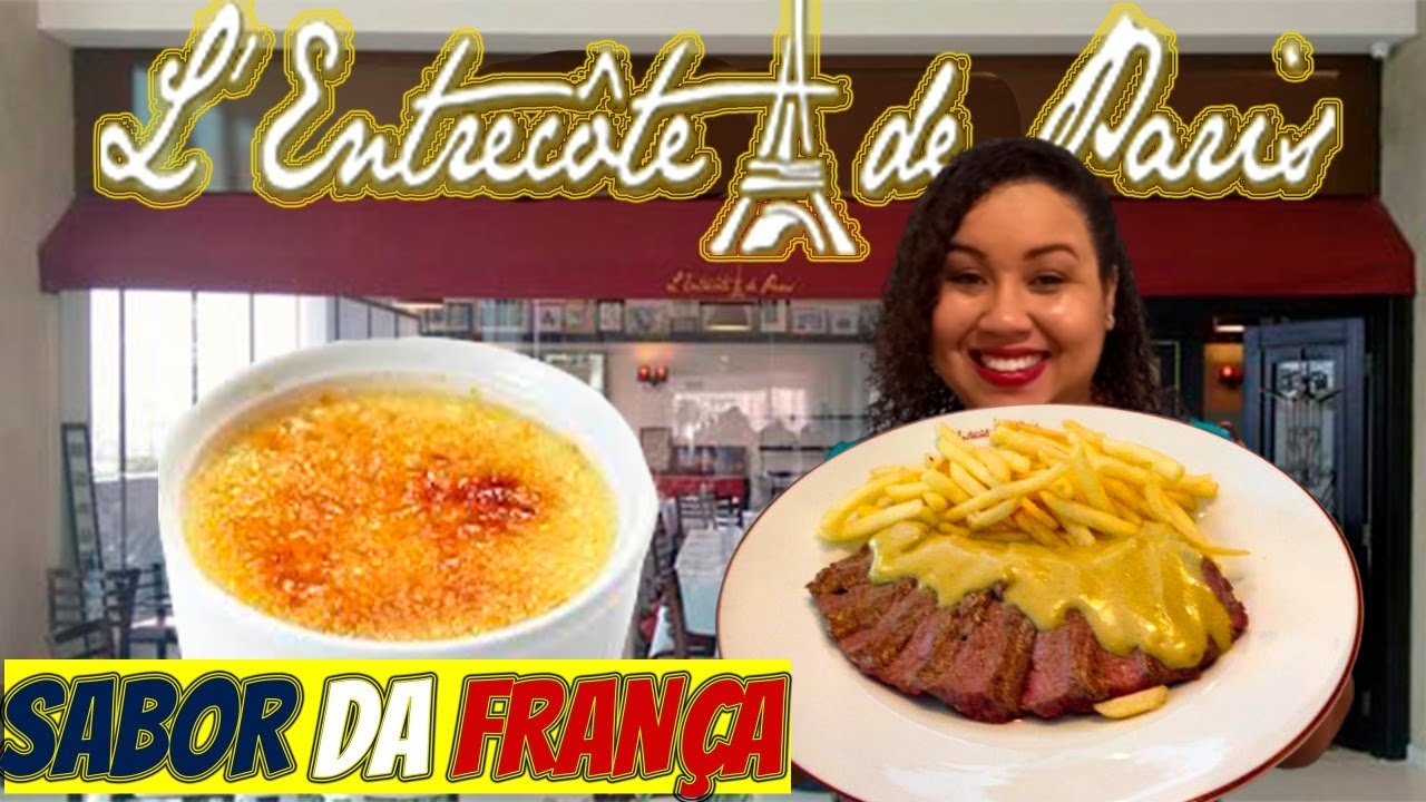 L'Entrecôte de Paris - Menu Completo com Preço Promocional - YouTube