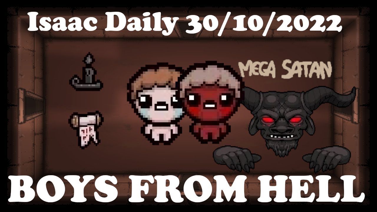 BOYS FROM HELL - Binding Of Isaac Repentance Daily - 30/10/2022 - YouTube