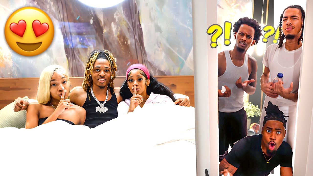 I GOT CAUGHT IN BED WITH MIYA & MYA NICOLE… - YouTube