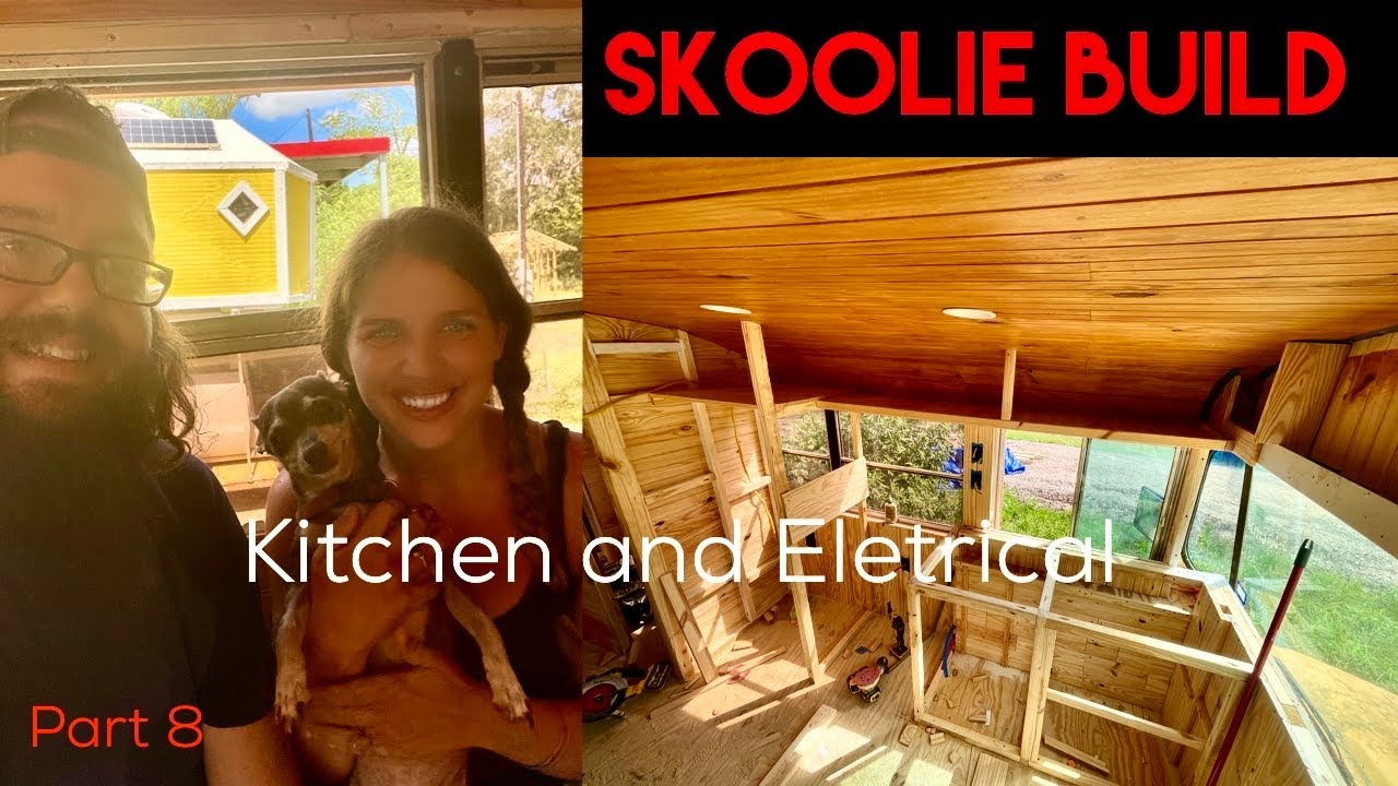 Skoolie Build - School Bus Conversion - Tinyhouse kitchen and ...