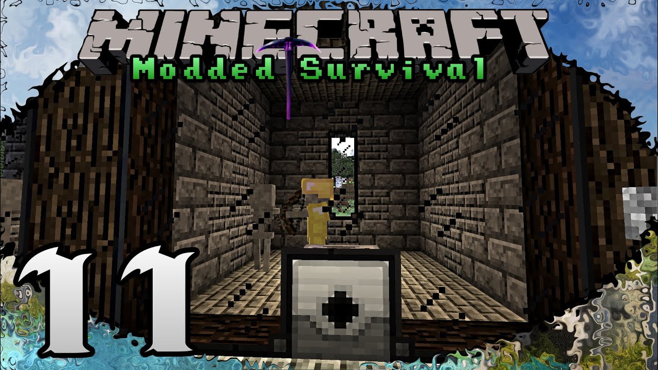 ∎ Skeleton Mob Farm Tutorial ∎ How To Build A Medieval City ￭ Modded ...