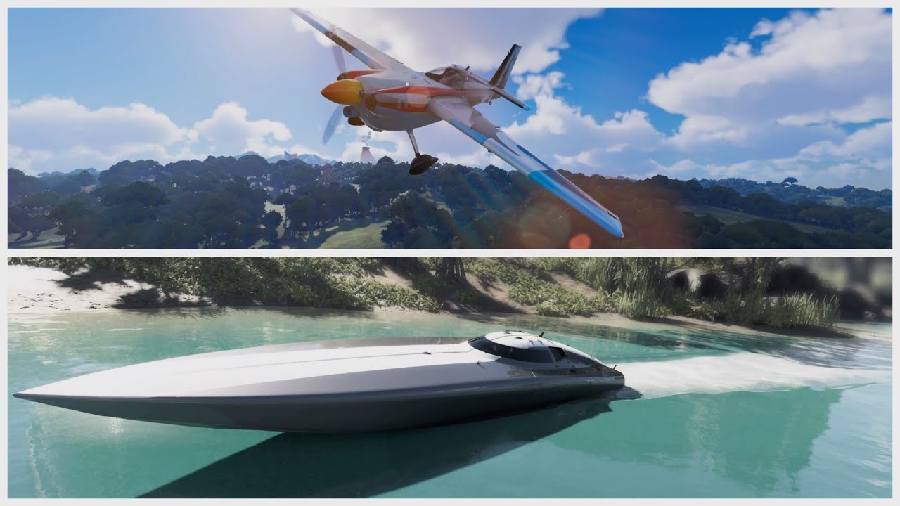 The Crew Motorfest | Airplane & Powerboat Gameplay | PS5 | 4K - YouTube