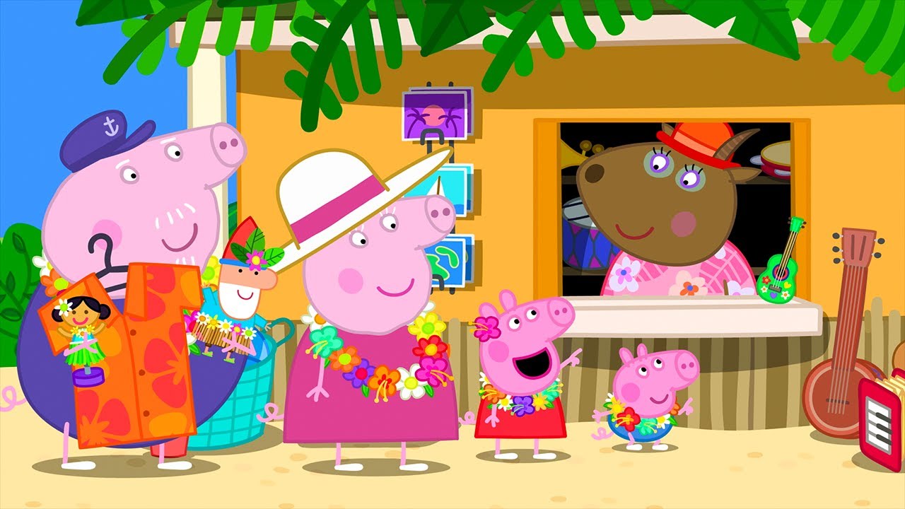 The Tropical Day Trip 🌴 Best of Peppa Pig 🐷 Cartoons for Children - YouTube