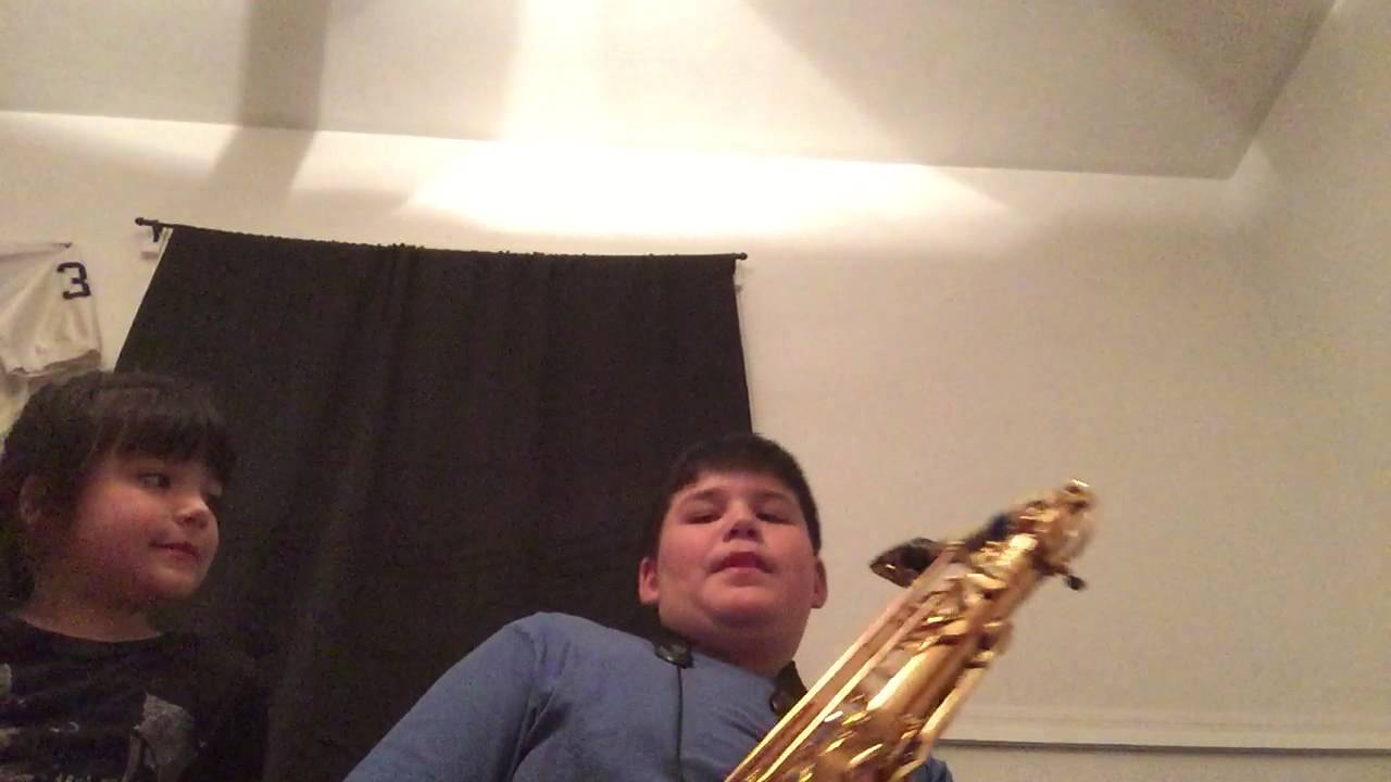 How to play tequila on tenor sax notes to - YouTube