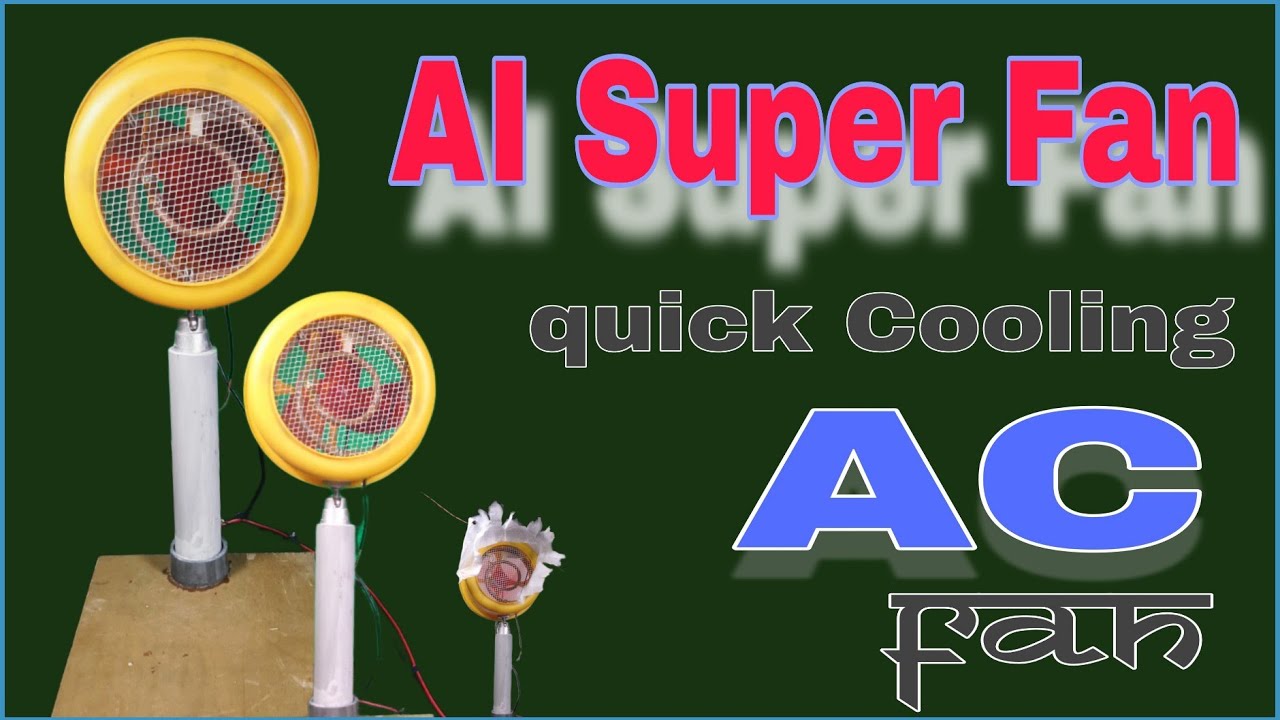 Fast Cooling Super Fan | New experiment AC Fan | Accepts cooler rates ...