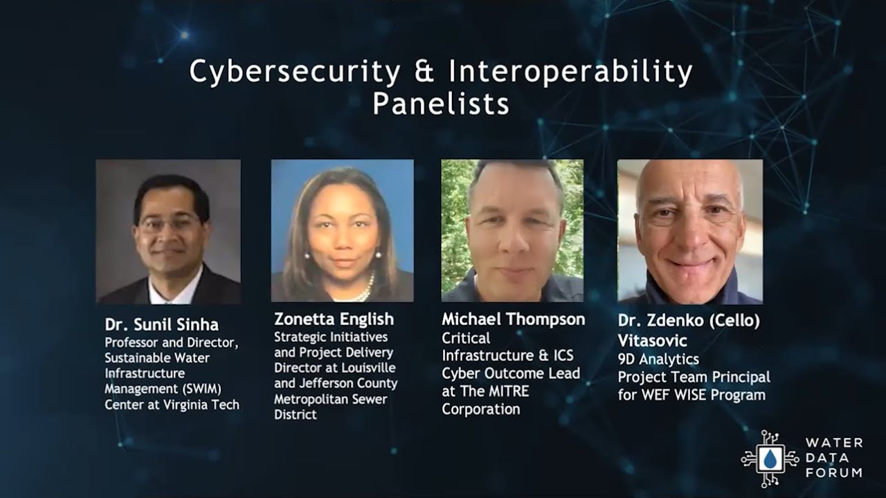 Water Data Forum March 2023– Cybersecurity & Interoperability - YouTube