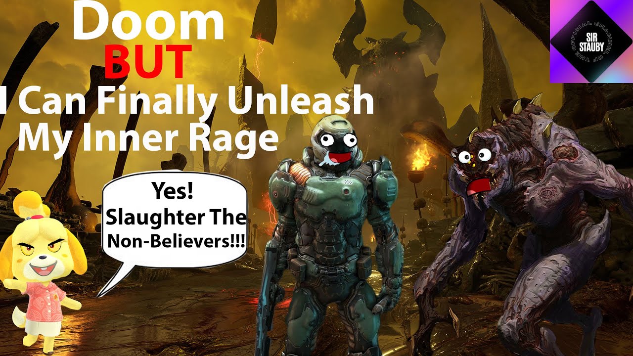Doom but I can finally unleash my inner rage - YouTube