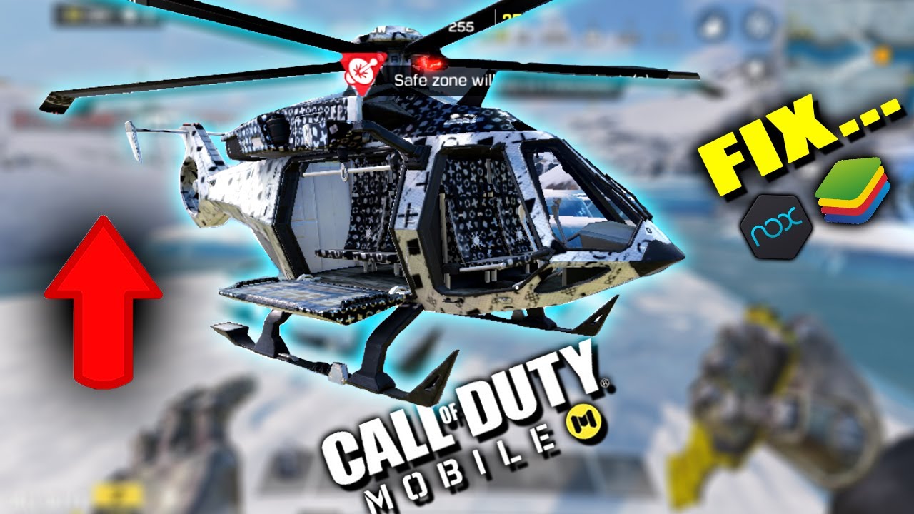 😱Cod Mobile 🚁 Fix Fly the Helicopter on Laptop /Pc 🚁 Nox BlueStacks ⌨🖱 ...
