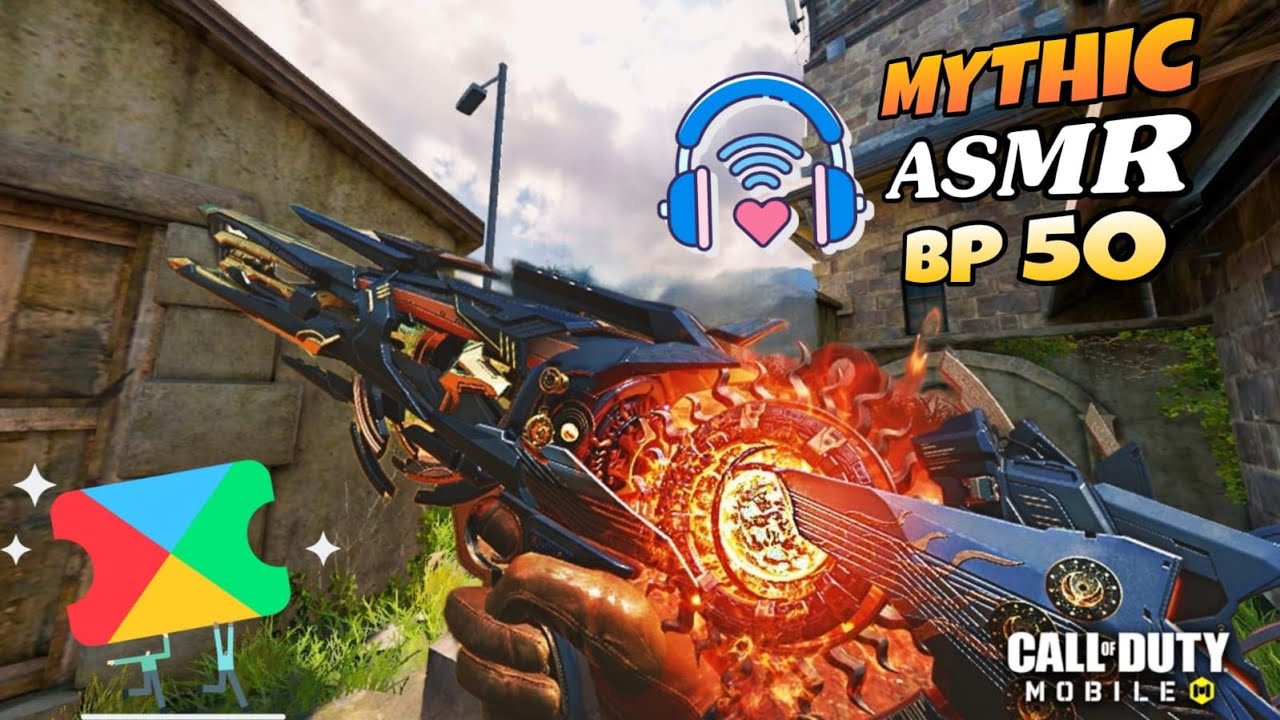 🔴(V) Mythic BP-50 ASMR & G-Play Pass & Ghost Spin | COD Mobile LIVE # ...