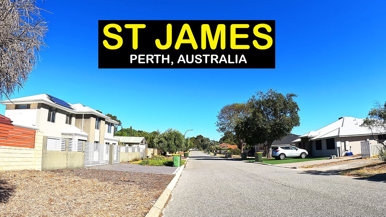 ST JAMES (Perth, Australia): Tiny Suburb Close to City, Curtin Uni ...