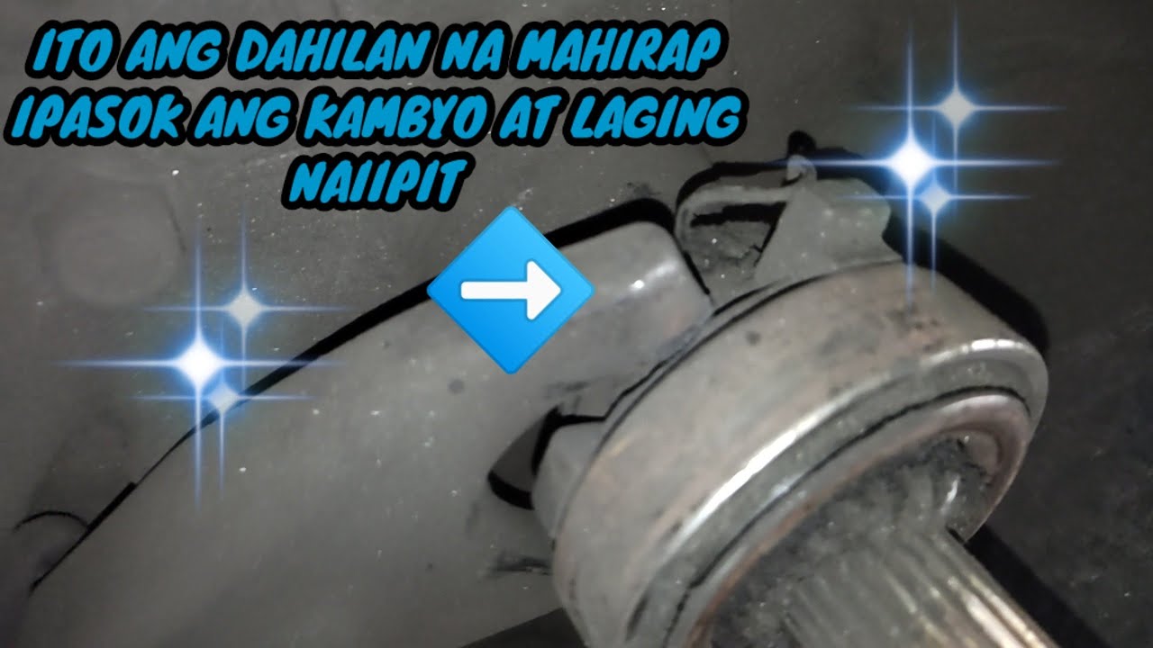 BABA TRANSMISSION ISUZU 4BE1, MAHIRAP IPASOK ANG KAMBYO. - YouTube