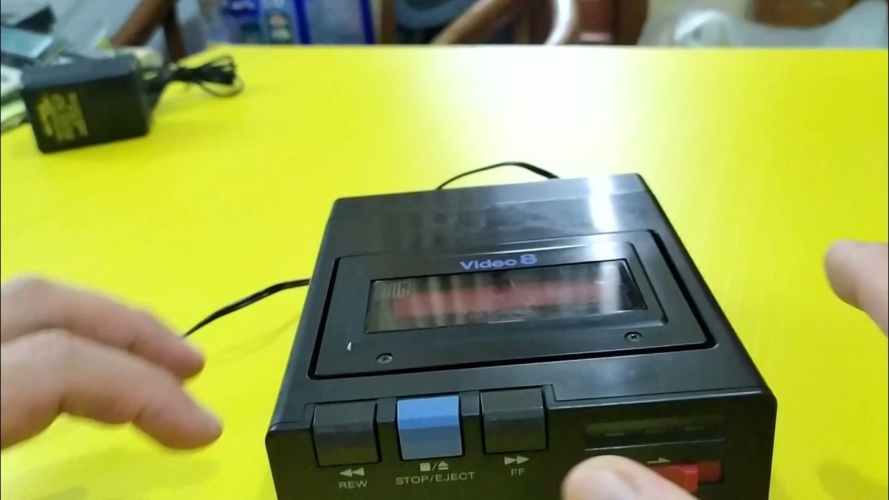 Sony Video Cassette Rewinder/Eraser BE-V8 - YouTube
