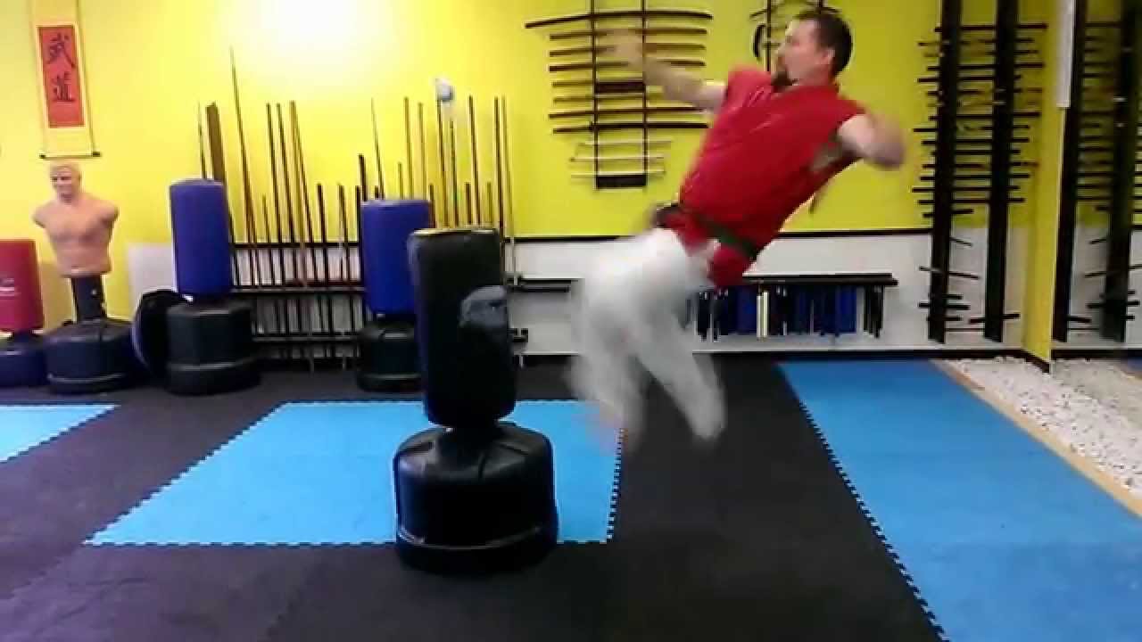 Water Bottle Kick Training - Master Kevin Bergquist - Dojo Martial Arts ...