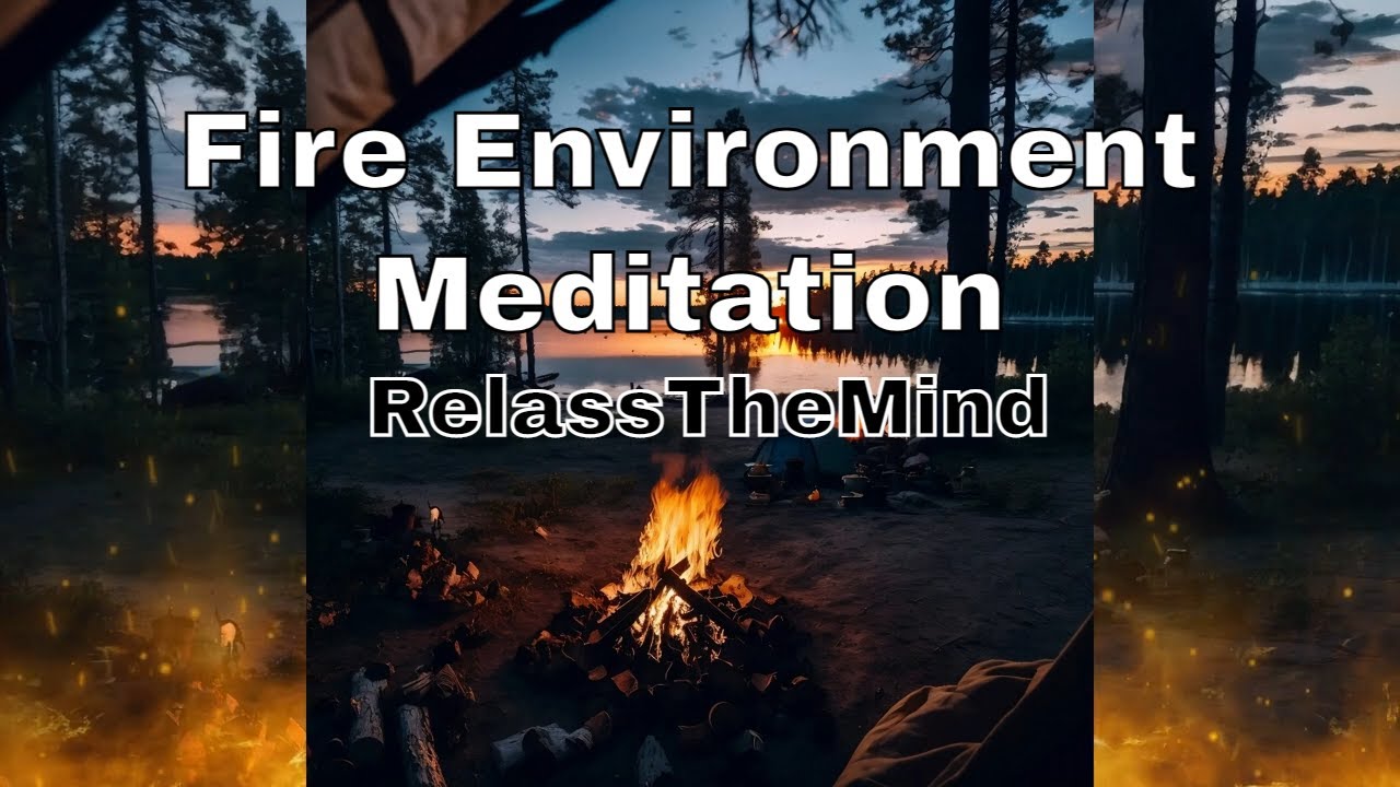 Sacred Flames: Fire Environment Meditation | RelassTheMind - YouTube