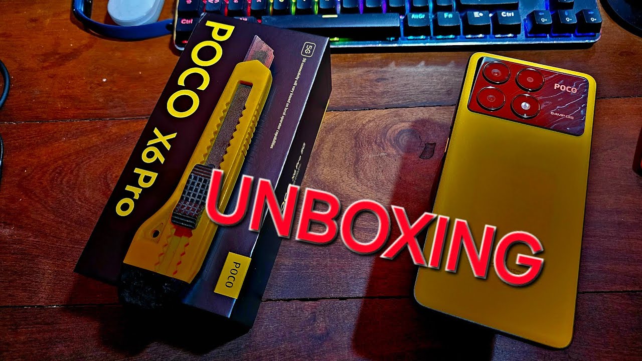 Poco X6 Pro Unboxing Características y primeras impresiones - YouTube