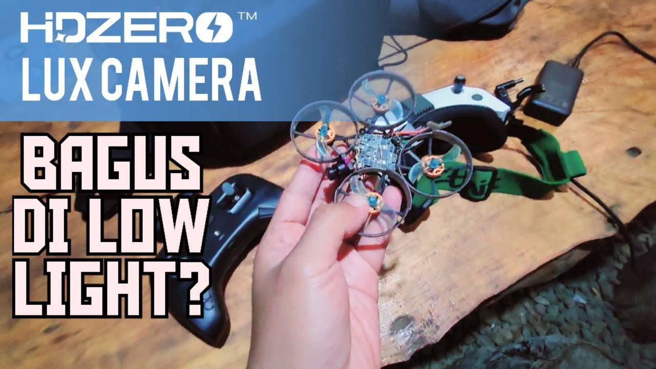 HDZERO LUX Camera Night Testing - YouTube
