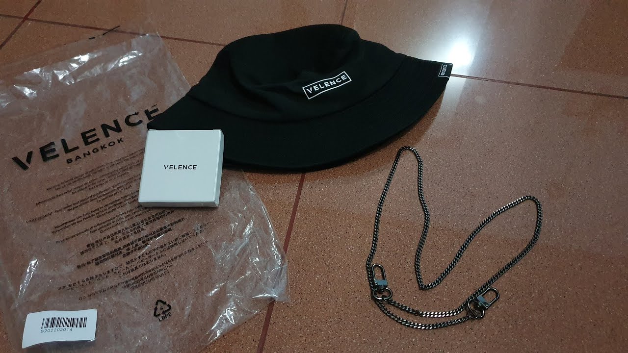 Velence Chain Bucket Hat Unboxing | Win Metawin - YouTube