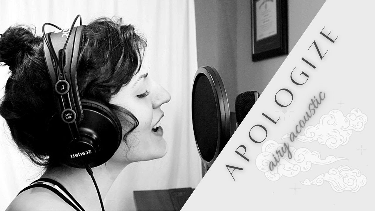 Apologize - One Republic acoustic female cover - YouTube