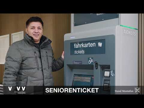Wie löse ich ein Senior:innen-Ticket am neuen Fahrscheinautomaten der Montfonerbahn?