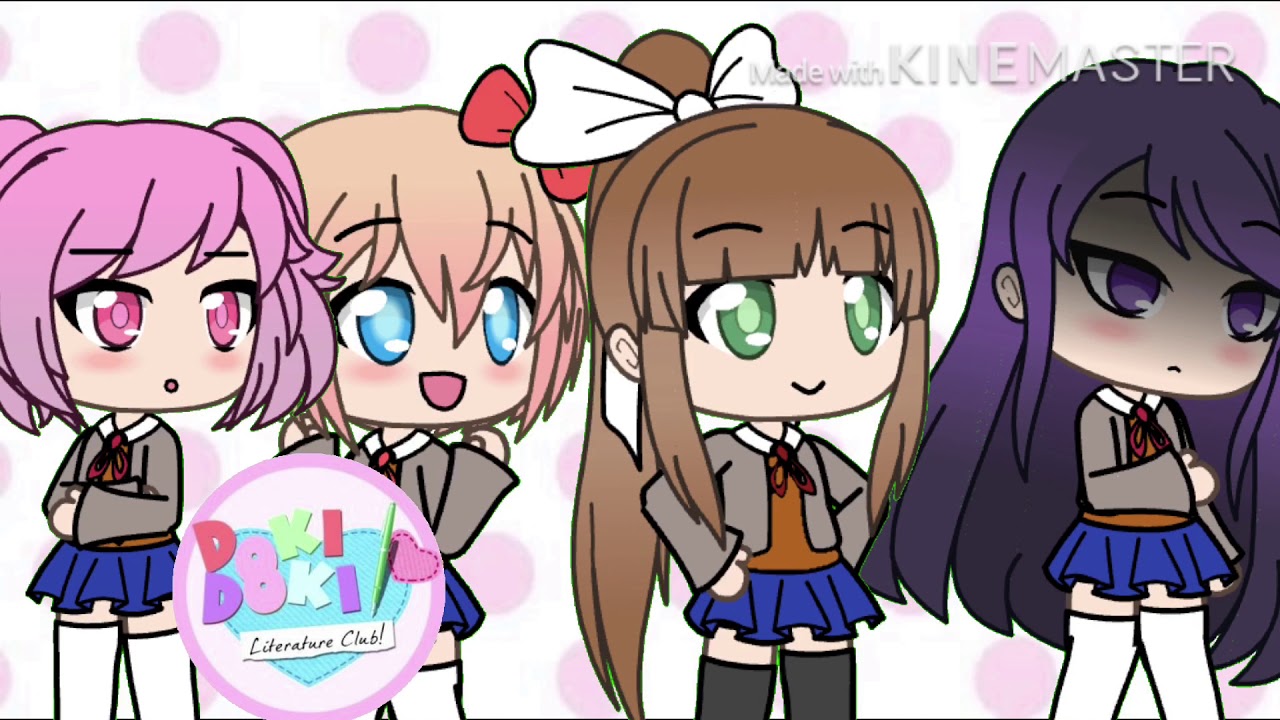 Doki Doki Literature Club On Gacha Life! 🥰😍 - YouTube