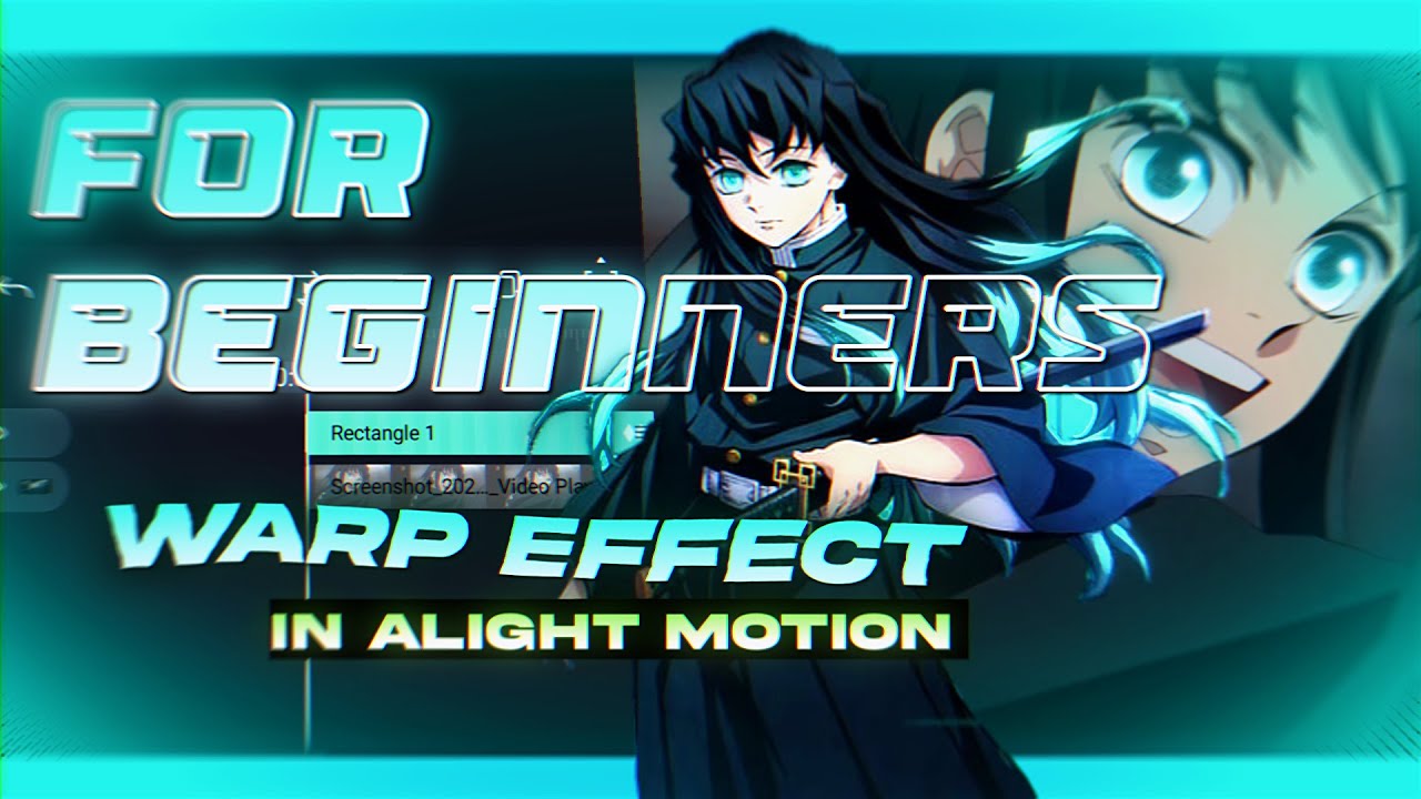 WARP EFFECT TUTORIAL FOR BEGINNERS [ALIGHT MOTION] - YouTube