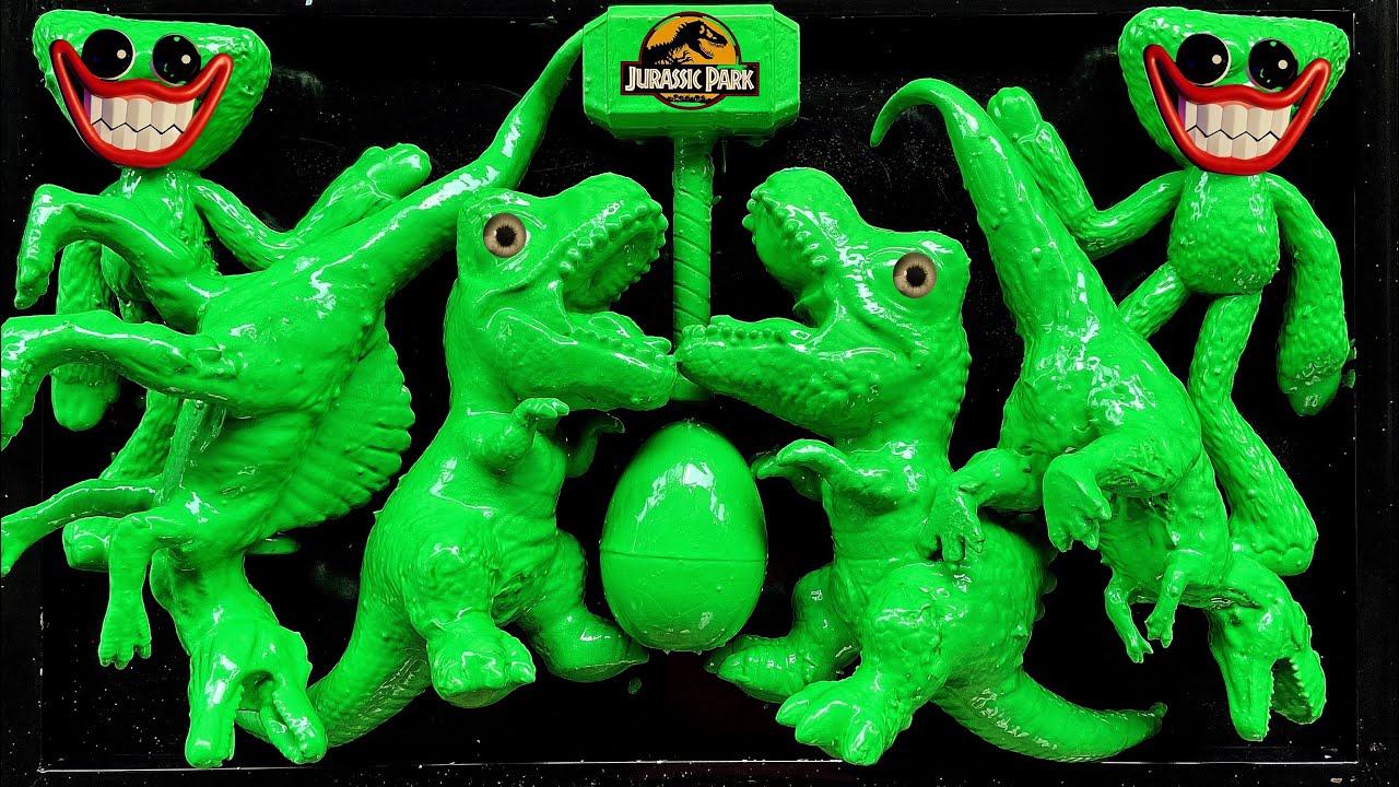 Dinosaurs Jurassic World Dominion 🦖🦕 T-Rex, Huggy wuggy, Spinosaurus ...