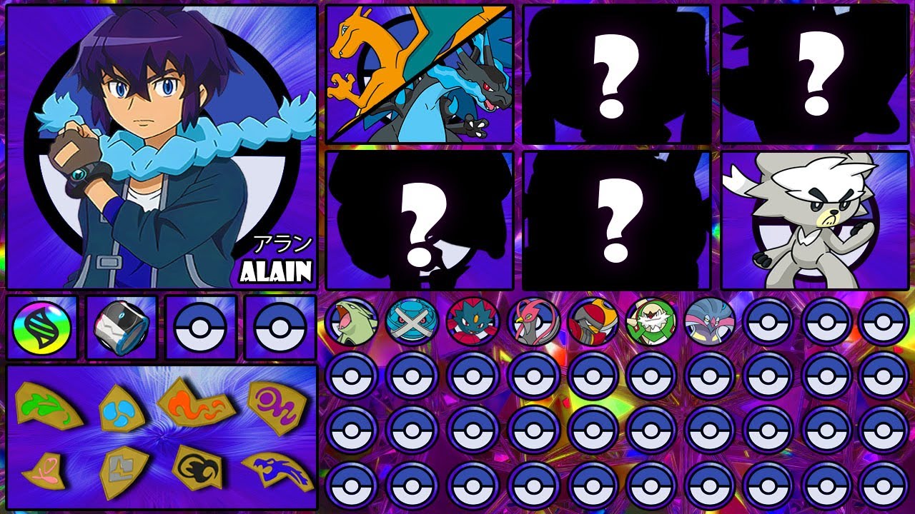 ALAIN POKEMON TEAM (MY OWN VERSION OF HIS GALAR TEAM) - YouTube