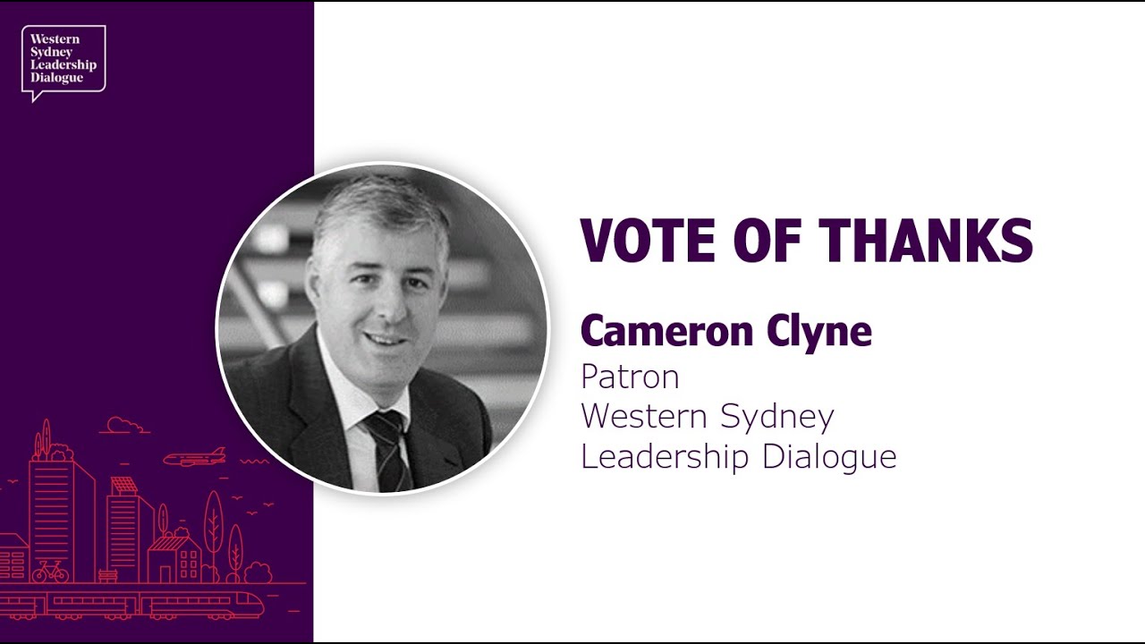 Boomtown! 2022 Gala Dinner: Vote of Thanks | Cameron Clyne - YouTube