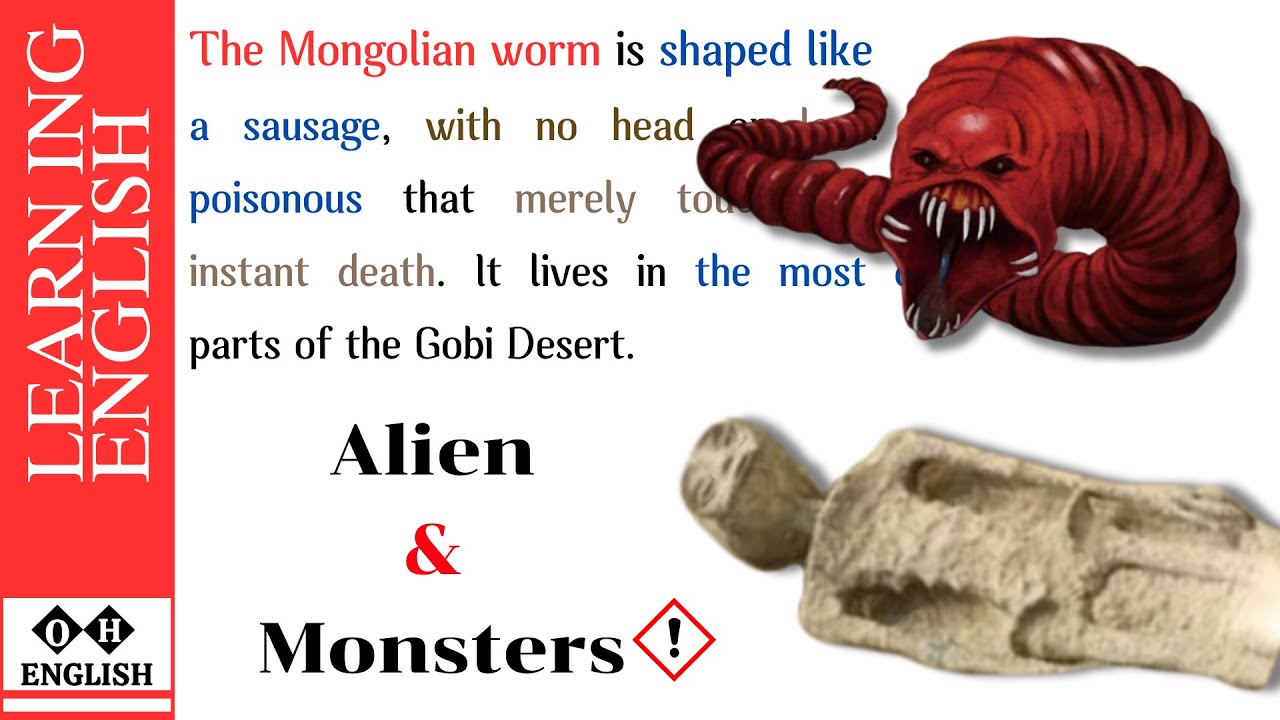 Alien & Monsters | Learn English | English Sentences - YouTube