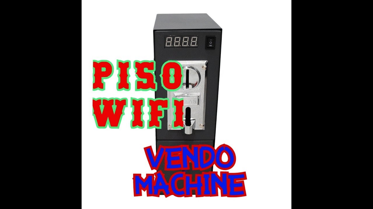 piso wifi vendo machine parts explained and demo Part 2 - YouTube