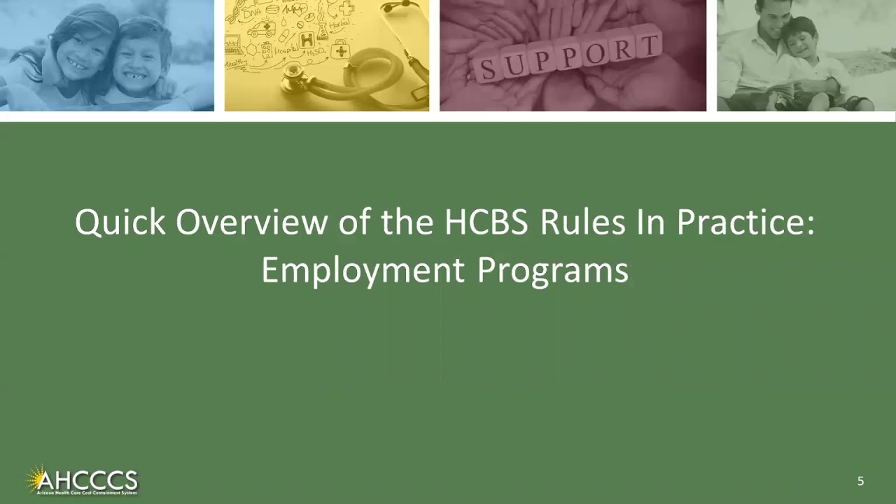 HCBS Rules Implementation in a COVID-19 World: DDD Employment Programs ...