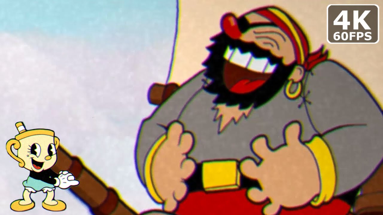 Cuphead | Captain Brineybeard Boss Fight (Ms. Chalice, DLC Weapons ...