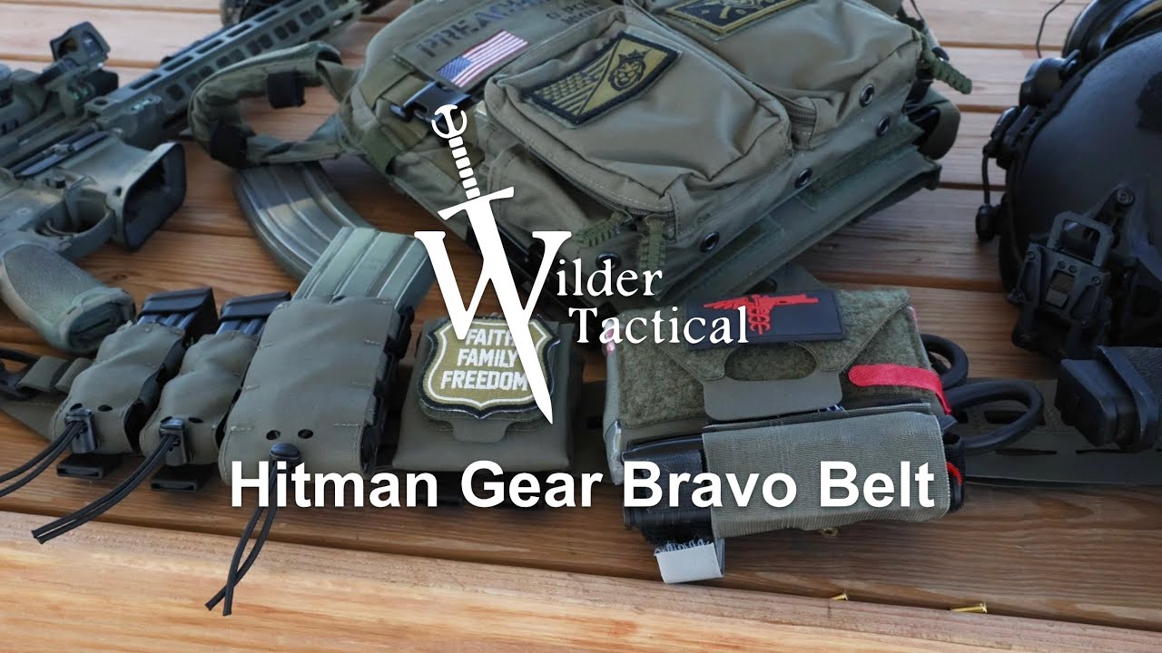 Wilder Tactical Hitman Gear Bravo Belt - Modular Battle Belt # ...