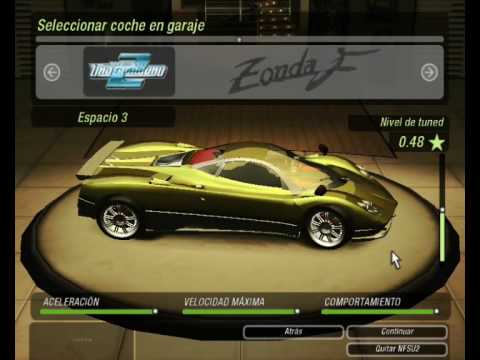 NFSU2 My dream garage (new cars) - YouTube