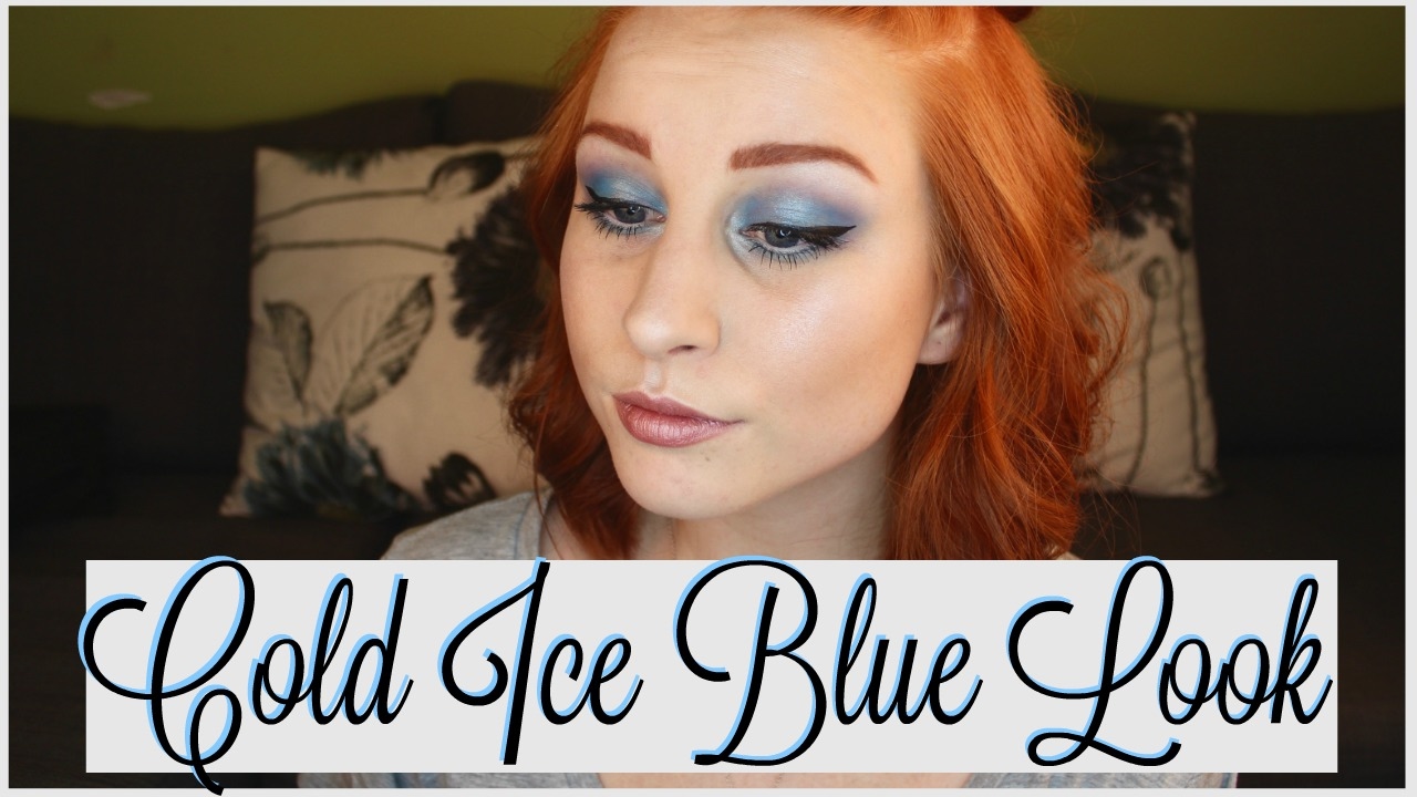 Cold Ice Blue Look - YouTube