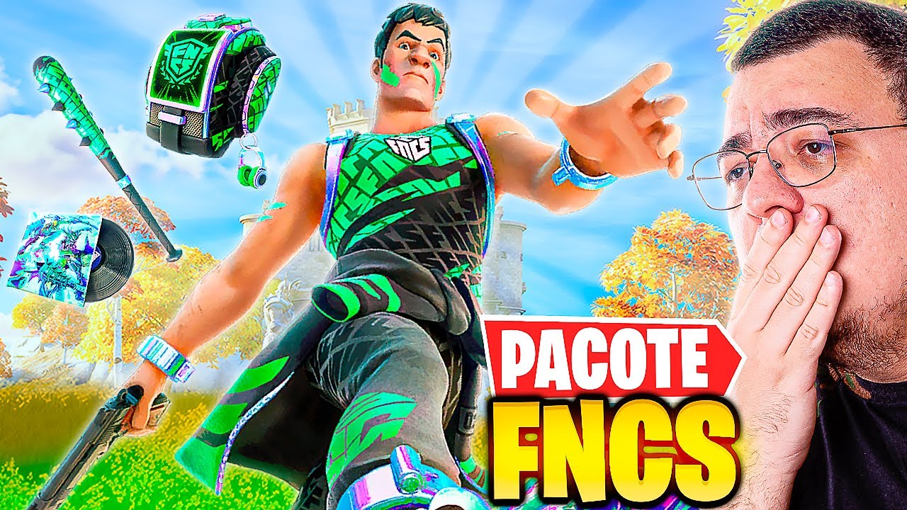 JONESY DA FNCS CHEGOU E VAI SER RARO ! NOVO PACOTÃO FNCS FORTNITE - YouTube