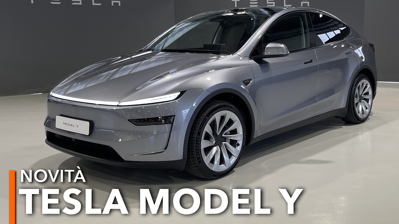 Nuova Tesla Model Y | Il restyling 2025: design, interni, motori ...