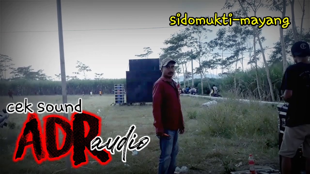 Cek sound bareng bang KUMIS bos ADR AUDIO, - YouTube