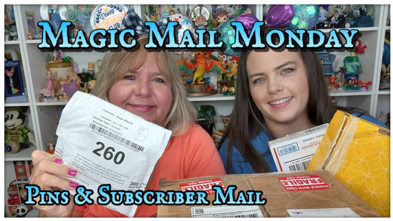 Magic Mail Monday || Pins & Subscriber Mail - YouTube