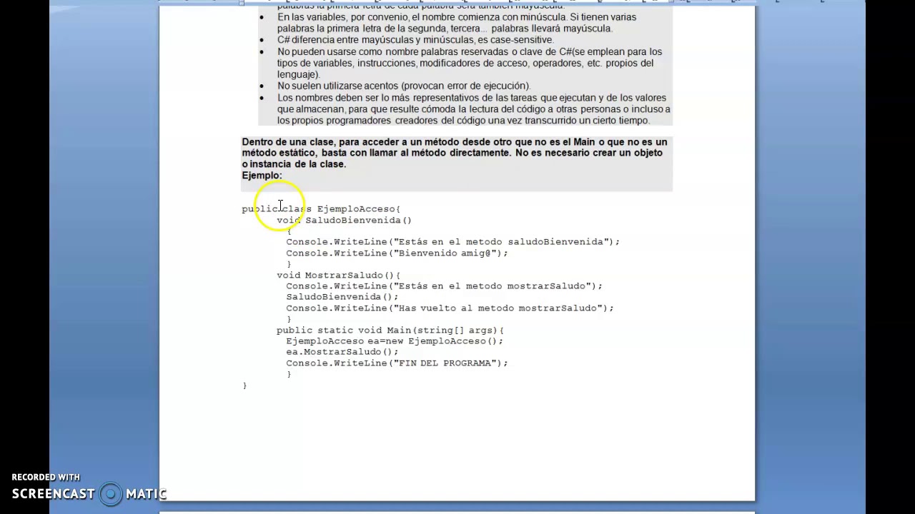 Programando en C#- Parte1 - YouTube