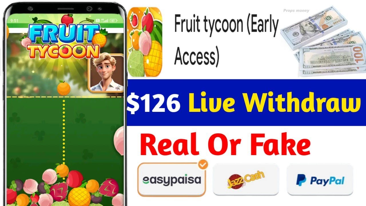 Fruit tycoon (Early Access) Fruit tycoon Gameplay Android Mobile online earning real or fake ...