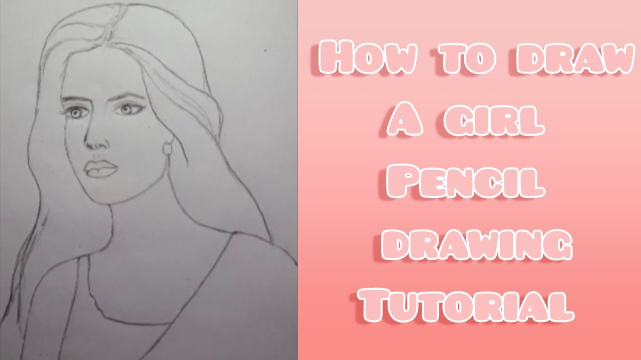 How to draw a girl pencildrawing tutorial #howtodraw #girl # ...