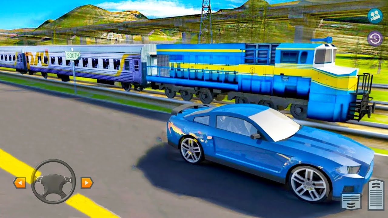 Trains vs Cars Game: Racing Simulator - Android Gameplay - YouTube