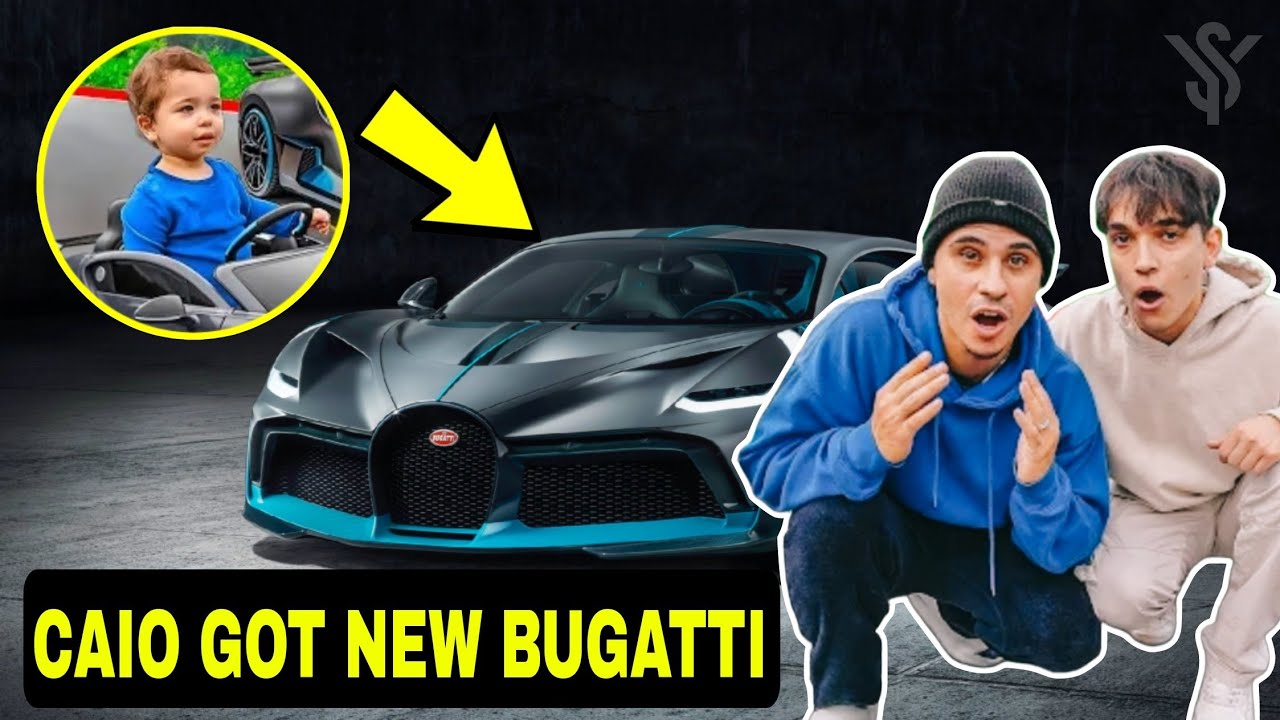 Cyrus Dobre's 2-Year-Old Son Caio GETS A BUGATTI From His Uncles! # ...