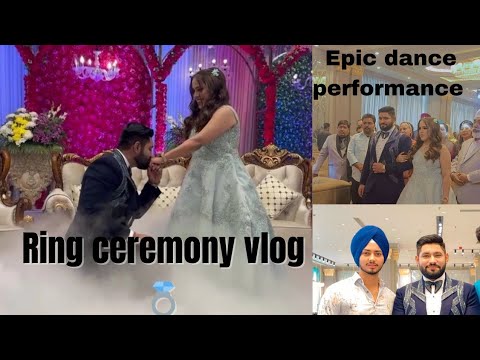 ring ceremony vlog 💍/ epic dance performances 🕺💃#youtube #vlogging # ...