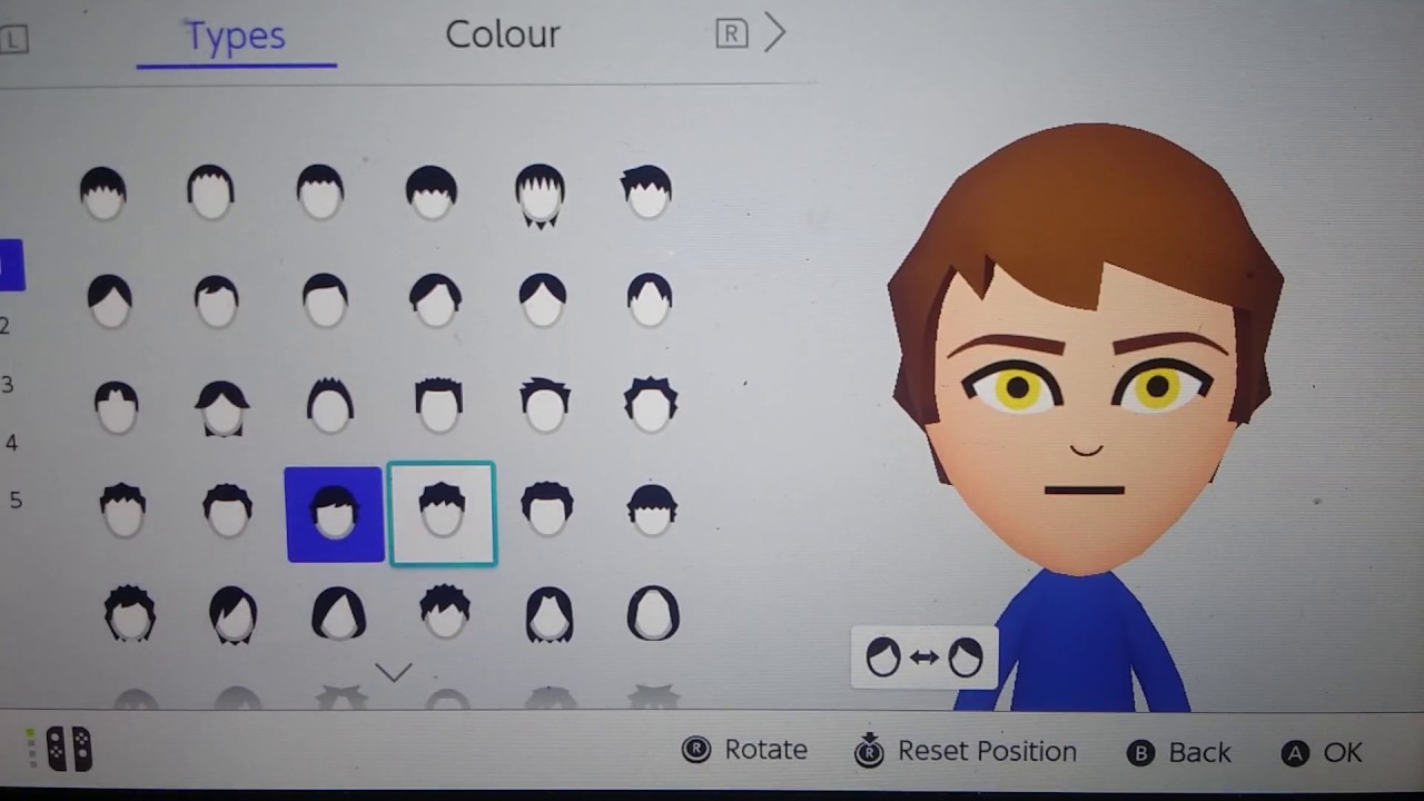 How to make a Rex Mii from (Xenoblade Chronicels 2) Tutorial Mii Maker ...